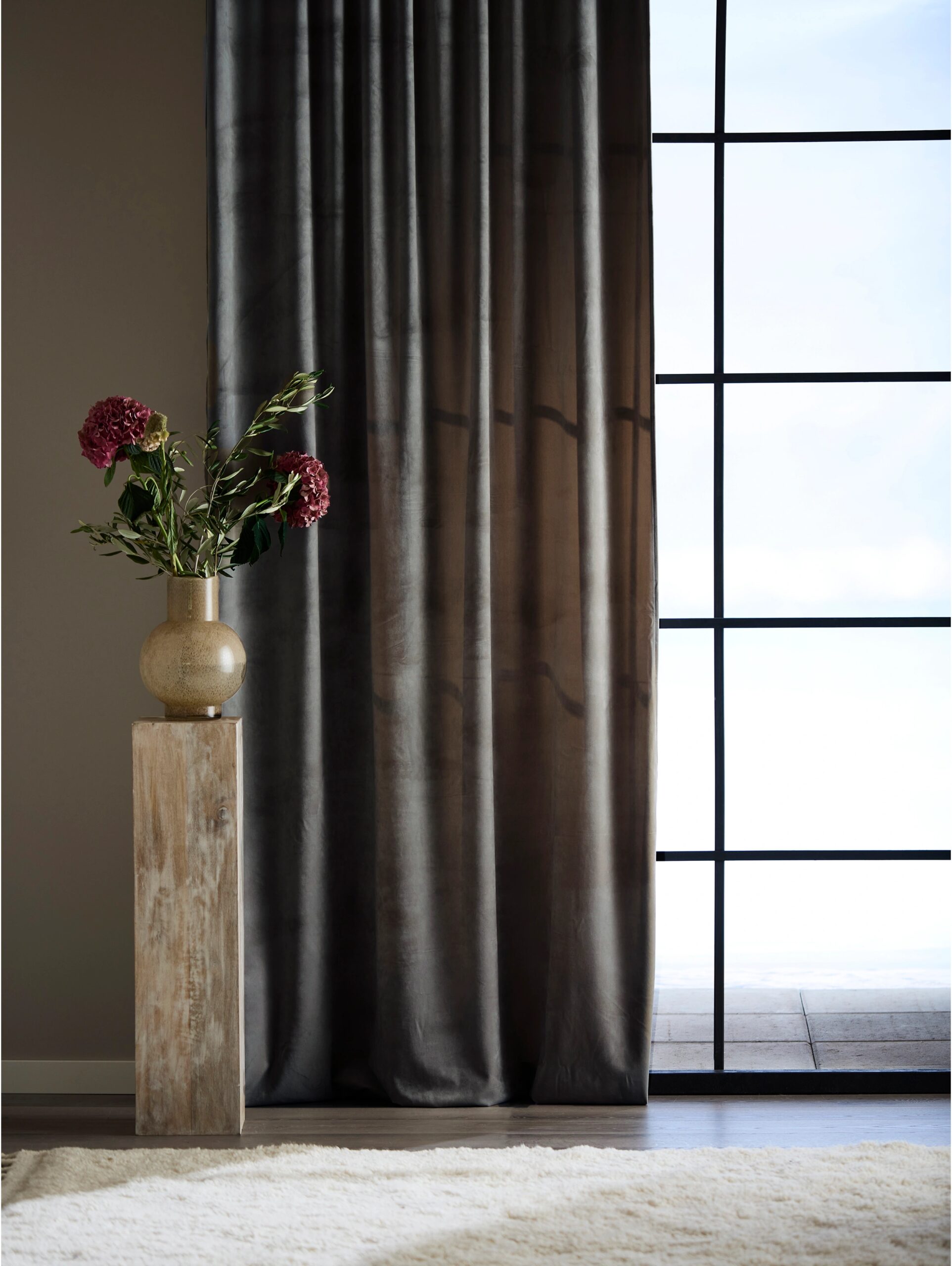 Elise Gardin Sammet Mörkgrå 2-pack - Qreativ